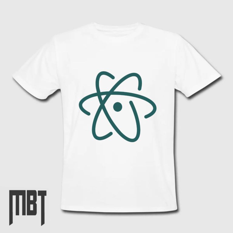 Atom T-Shirt, Atom Symbol Tee-Shirt – MBT Merchandise
