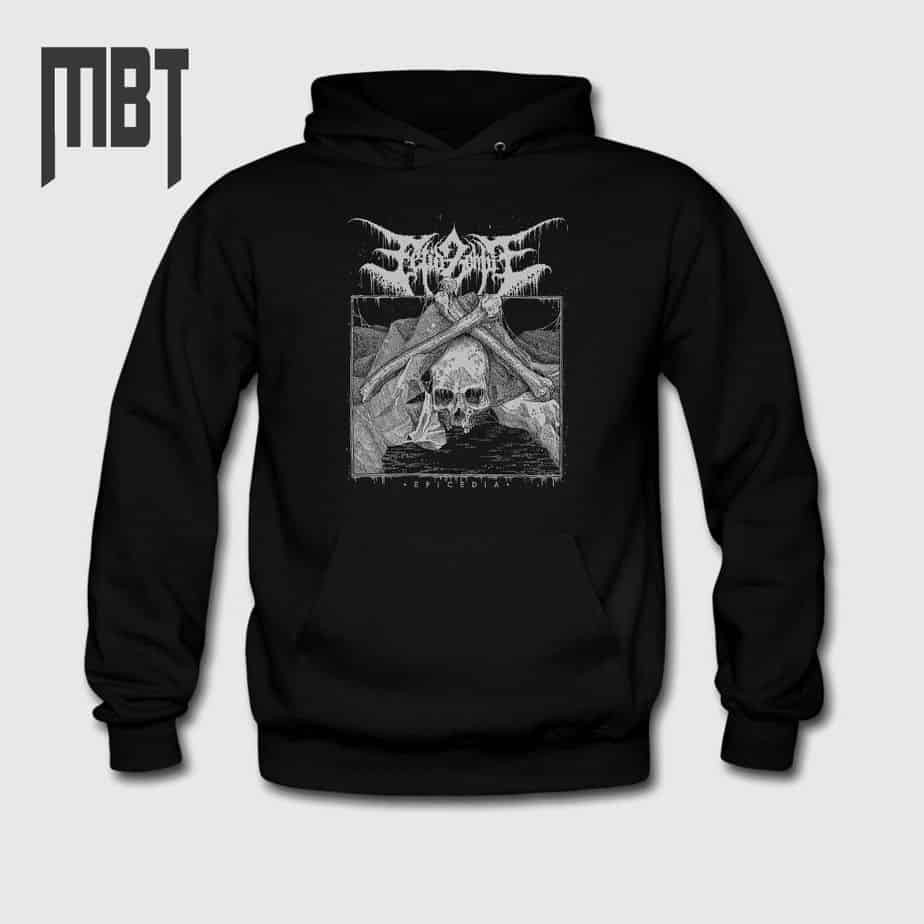 Fetid Zombie Band Hoodie, Fetid Zombie Epicedia Hooded Sweathirt – MBT ...