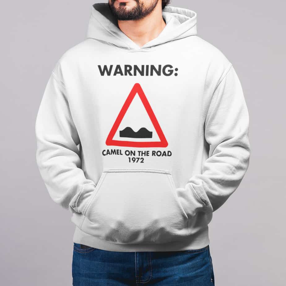 Camel On the Road 1972 Hoodie, Progressive Rock Merch – MBT Merchandise