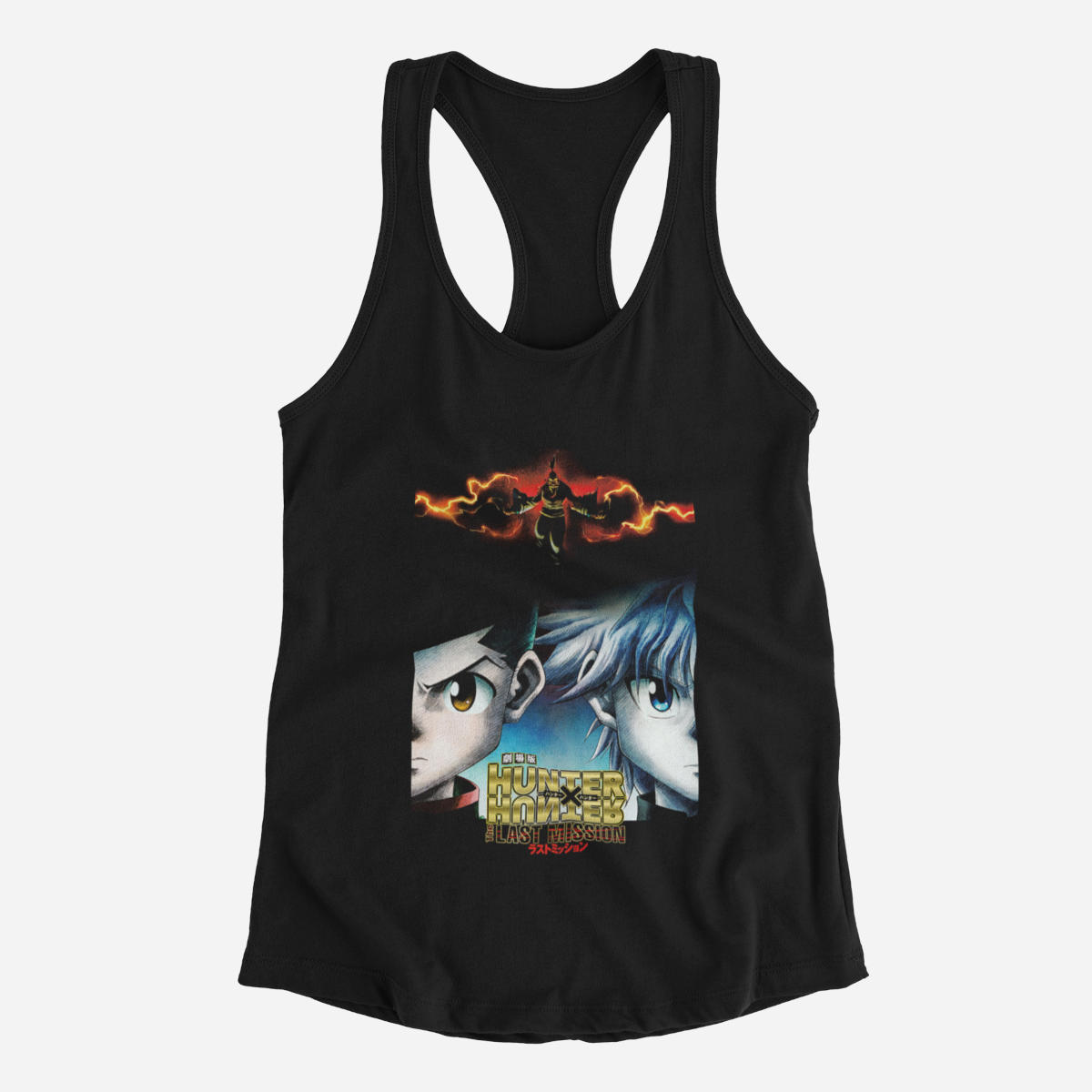 Hunter X Hunter Tank Top, Hunter X Hunter The Last Mission Black Tank ...