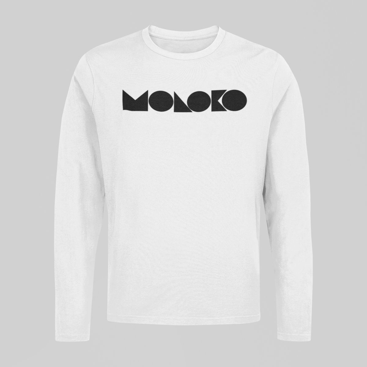 Moloko Longsleeve T-Shirt, Moloko Logo White Long Sleeve – MBT Merchandise