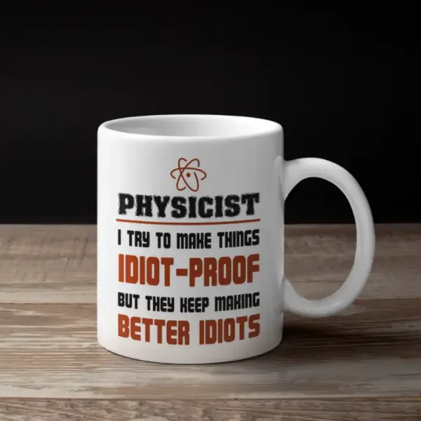 The Big Bang Theory Mug, Physicist Coffee Mug – MBT Merchandise – Print ...